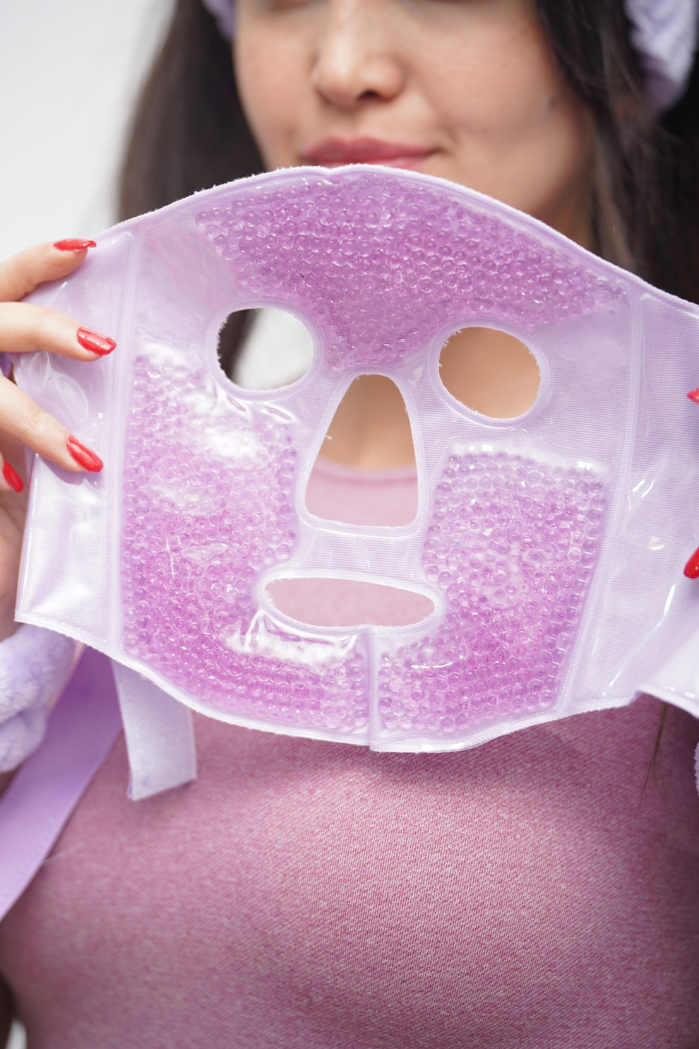 Hot & Cold Therapy Gel Bead Face Mask